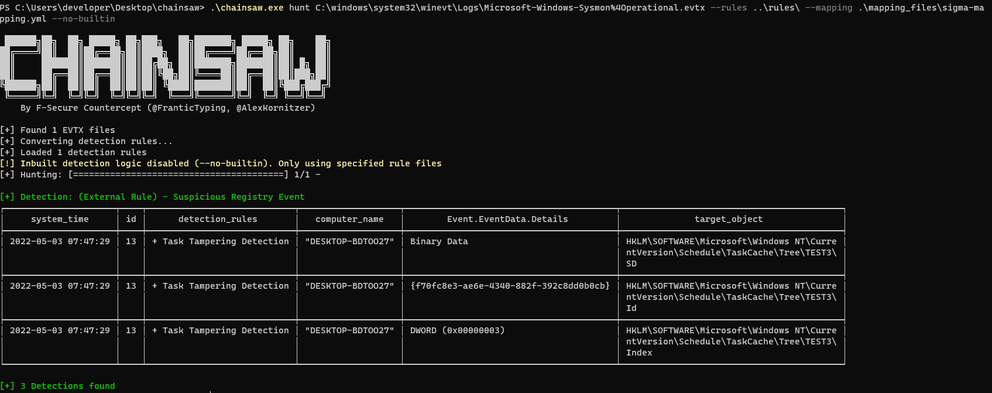 Scheduled Task Tampering | WithSecure™ Labs