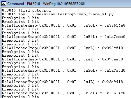 Heap tracing with WinDbg and Python | WithSecure™ Labs