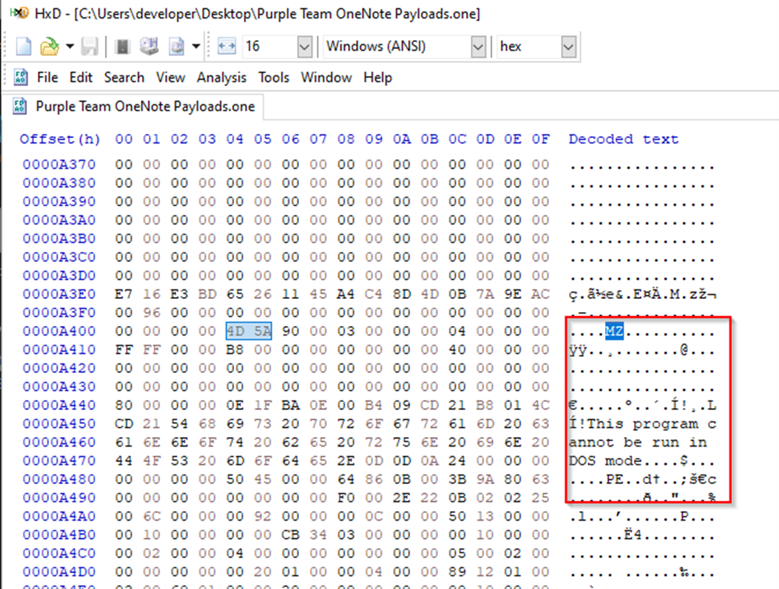 Detecting OneNote Abuse | WithSecure™ Labs
